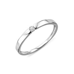 Diamant Leternel Ring Damen Gr&ouml;&szlig;e 54 silber