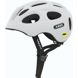 Abus Fahrradhelm "YOUN-I MIPS", S Kopfumfang: 48cm - 54cm, wei&szlig;, Helme