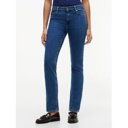 Tommy Hilfiger Damen Slim-fit-Jeans "SLIM RIAN RW", blau, Gr. 34, unifarben, Denim/Jeans, Obermaterial: 99% Baumwolle, 1% Elasthan, Jeans,