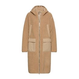 Camel Active Teddymantel mit 2-Wege Rei&szlig;verschluss in Sand | Gr.: 46