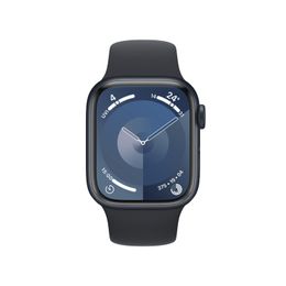 Apple Watch Series 9 (GPS + Cellular) 45mm Aluminiumgeh&auml;use mitternacht