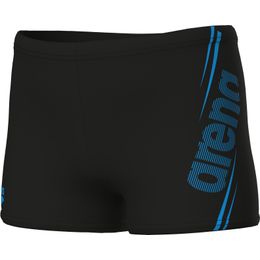 arena Jungen Badehose "B arena BOLD SWIM SHORT f&uuml;r Jungs", schwarz, Gr. 140, Obermaterial: 100% Polyester, Badehosen, chlorbest&auml;ndiges MaxLife Eco