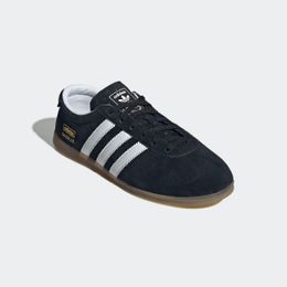 Damen Sneaker "GAZELLE LO PRO W", adidas originals, Gr. 38,5, schwarz, Leder, Synthetik, Schuhe