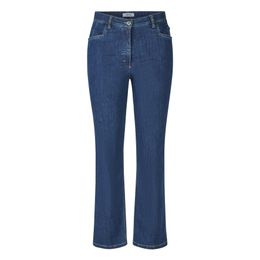 KjBRAND Damen Stretch-Jeans, blau, Gr. 54K, Denim/Jeans, Obermaterial: 84% Baumwolle, 14% Polyester, 2% Elasthan, Jeans, Shape-Funktion im