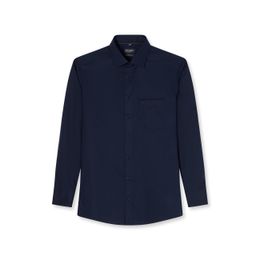 OLYMP Herren Businesshemd "OLYMP Luxor, Modern Fit, New Kent", blau, Gr. 37, 100% Baumwolle, Hemden