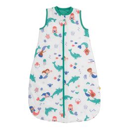 SCHLUMMERSACK Babyschlafsack "Schlafsack ohne F&uuml;&szlig;en 1.0 Tog", L: 80cm, gr&uuml;n, Schlafs&auml;cke