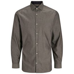 Jack & Jones Jack & Jones Hemd 'JPRBLAParker' Herren Gr&ouml;&szlig;e 47/48 grau / anthrazit