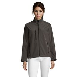 SOLS - "Roxy" Softshelljacke f&uuml;r Damen (Anthrazit unifarben)