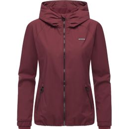 Ragwear Damen Funktionsjacke "Dizzie B YOUMODO", rot, Gr. L, Obermaterial: 100% Polyester. Innenfutter: 100% Polyester, Jacken, Wasserdichte und