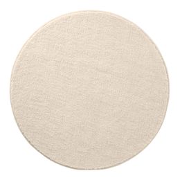 Badematte OTTO HOME, H:10mm, beige, Polyester, Badematten, "Vanessa, Badvorleger, Badezimmer Teppich", Badteppich, weiche Haptik, unifarben