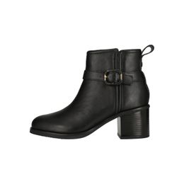 Clarks Damen Stiefelette "Chamberly Trim", Gr. 39schwarz, Leder, Schuhe, mit Rei&szlig;verschluss f&uuml;r leichtes Anziehen