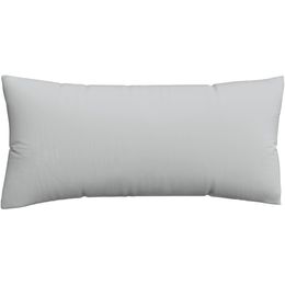 Kissenbezug Schlafgut, B:40cm L:80cm, grau, Jersey, Obermaterial: 95% Baumwolle, 5% Elasthan, Kissenbez&uuml;ge, "Premium Kissenbezug Knitted Jersey (1