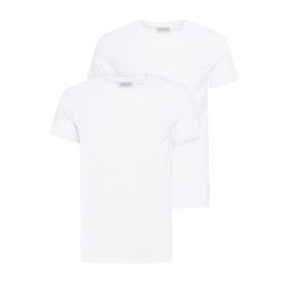 Casual Friday Herren V-Shirt "V-Shirt CFLincoln", wei&szlig;, Gr. M, Obermaterial: 95% Baumwolle CO. 5% Elasthan EL., Shirts