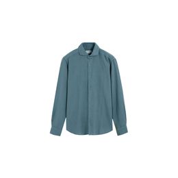 Scalpers Vintage Linen Shirt ' ' Herren Gr&ouml;&szlig;e XL gr&uuml;n
