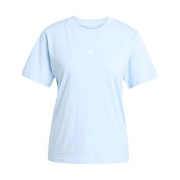 adidas Sportswear Performance Shirt 'Essentials' female size M Pastel blue / White