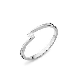 Diamant Leternel Ring Damen Gr&ouml;&szlig;e 60 silber