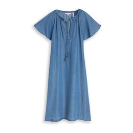 Tom Tailor Kleid Damen Gr&ouml;&szlig;e 46 blue denim Sommerkleid