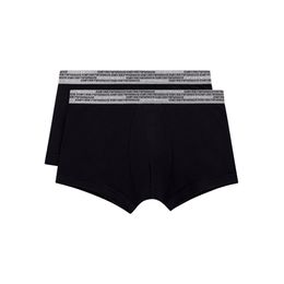 Emporio Armani Boxershorts Herren Gr&ouml;&szlig;e XL hellgrau / schwarz / wei&szlig;
