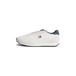 Tommy Jeans Sneaker 'Retro Archive Runner With' Herren Gr&ouml;&szlig;e 41 beige / navy / rot