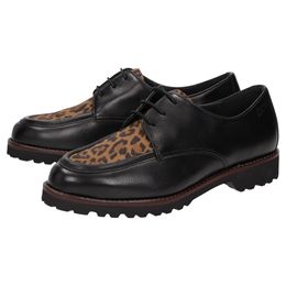 Sioux Damen Schn&uuml;rschuh "Meredith-749-H", Gr. 41,5, braun, Obermaterial: 50% Lammnappaleder LANA. 50% Ziegenveloursleder GOVL. 100% Gummi rubber.,