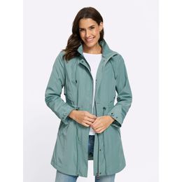 Inspirationen Damen Langjackejade, Gr. 36, unifarben, 100% Polyester, Jacken