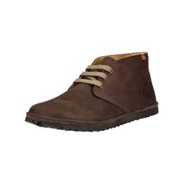 El Naturalista Damen Schn&uuml;rstiefelette "El Naturalista Barfu&szlig;schuhe Stiefelette Leder", Gr. 44braun, Leder, Schuhe