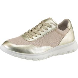 Heine Damen Sneaker goldfarben-sand Gr&ouml;&szlig;e 37