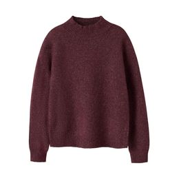 name it Pullover M&auml;dchen Gr&ouml;&szlig;e 122/128 burgunder