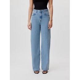 LEGER Damen Straight-Jeans "Cleo Tall, LeGer by Lena Gercke"blau denim, Gr. 36, unifarben, Denim/Jeans, Obermaterial: 100% Baumwolle, Jeans, Regular