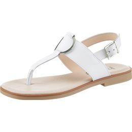 Heine Damen Sandale wei&szlig; Gr&ouml;&szlig;e 36