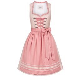 N&uuml;bler N&Uuml;BLER Damen Dirndl "Dirndl midi Lisa", orange, Gr. 36, Obermaterial: 100% Polyester PES., Kleider