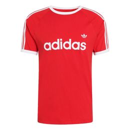 adidas originals Shirt 'Ringer' male size S bright red / White