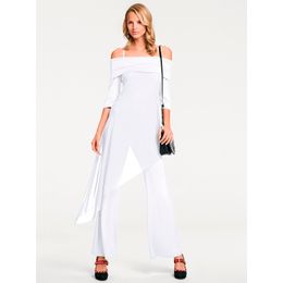 Heine Damen Overall, Natur, Gr. 50, Overalls, Material: Polyester