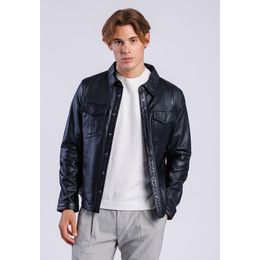 Freaky Nation Herren Lederjacke "Denni-FN SSW", schwarz, Gr. L, Oberstoff: 100% Leder. Futter: 100% Polyester, Jacken