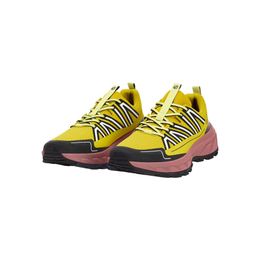 Jack Wolfskin Herren Wanderschuh "WILD HIKE LOW M", Gr. 42, gelb, Synthetik, Schuhe, Outdoorschuh, Trekkingschuh