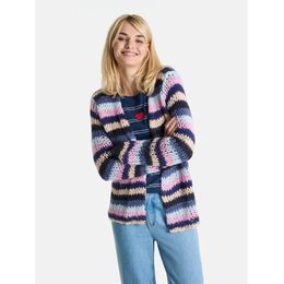 LIEBLINGSST&Uuml;CK LIEBLINGSST&Uuml;CK Damen Strickjacke "KatalinaL", bunt, Gr. 40, 85% Polyacryl, 15% Wolle, Strickjacken, mit Woll-Anteil