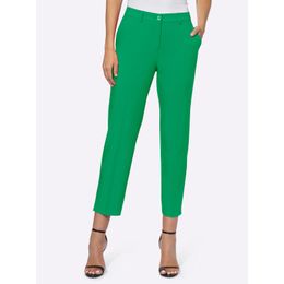 Heine Damen 7/8-Hose, Gr&uuml;n, Gr. 36, Chinos, Material: Polyester