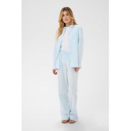 Saint Tropez Casual Hose ElmikoSZ Lockere Passform in Cerulean Ice Stripe | Gr.: XL