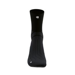 Bauerfeind Herren Sportsocken "RUN PERFORMANCE MID CUT SOCKS", Gr. 38schwarz, Obermaterial: 90% Polyamid, 10% Elasthan, Socken, mit Ventilation Knit