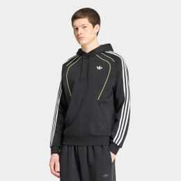 Herren Kapuzensweatshirt "TEAMGEIST HD", schwarz, Gr. L, adidas originals, Obermaterial: 55% Baumwolle, 36% Polyester, 9% Viskose, Sweatshirts, mit