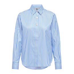 Only Bluse 'ONLLyra' Damen Gr&ouml;&szlig;e M blau / wei&szlig;