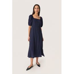 Soaked in Luxury Kleid 'SLEmine' Damen Gr&ouml;&szlig;e 34 nachtblau Sommerkleid