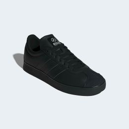 Herren Sneaker "VL COURT MER", adidas Performance, Gr. 47, schwarz, Leder, Synthetik, Schuhe, Mercedes AMG Motorsport
