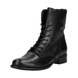 Gabor Damen Schn&uuml;rstiefelette "Gabor Stiefelette Leder", Gr. 37,5, schwarz, Leder, Schuhe