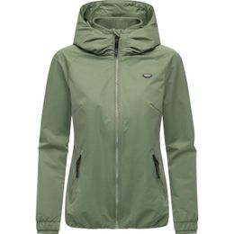 Ragwear Damen Outdoorjacke "Dizzie Tech", gr&uuml;n, Gr. 5XL, Obermaterial: 100% Polyester. Innenfutter: 100% Polyester, Jacken, Wasserdichte Damen