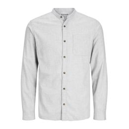 Jack & Jones JACK & JONES Button Up Shirt 'JJEBand' male size XS Light grey