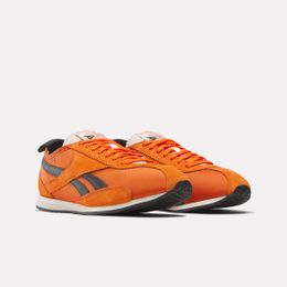 Reebok CLASSIC Herren Sneaker "R400", Gr. 42,5, orange, Leder, Synthetik, Textil, Schuhe