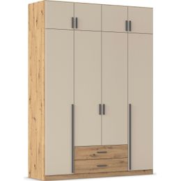 Kleiderschrank Rauch, B:181cm H:248cm T:54cm, beige, Holzwerkstoff, Kinderzimmer, Schr&auml;nke, "Schrank Garderobe W&auml;scheschrank GAMMA in 4 Breiten