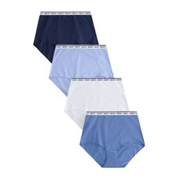 next Slip Damen Gr&ouml;&szlig;e XL navy / saphir / hellblau / wei&szlig;