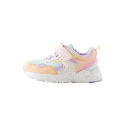 next Sneaker M&auml;dchen Gr&ouml;&szlig;e 28 hellblau / gelb / orange / rosa